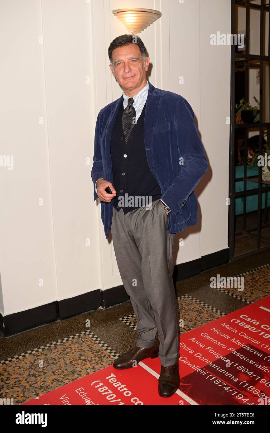 Rome, Italy. 06th Nov, 2023. Tiberio Timperi attends the book ...