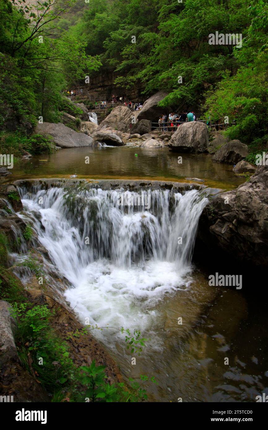 Jiaozuo city - May 2: yuntai mountain scenic spot natural scenery, on ...