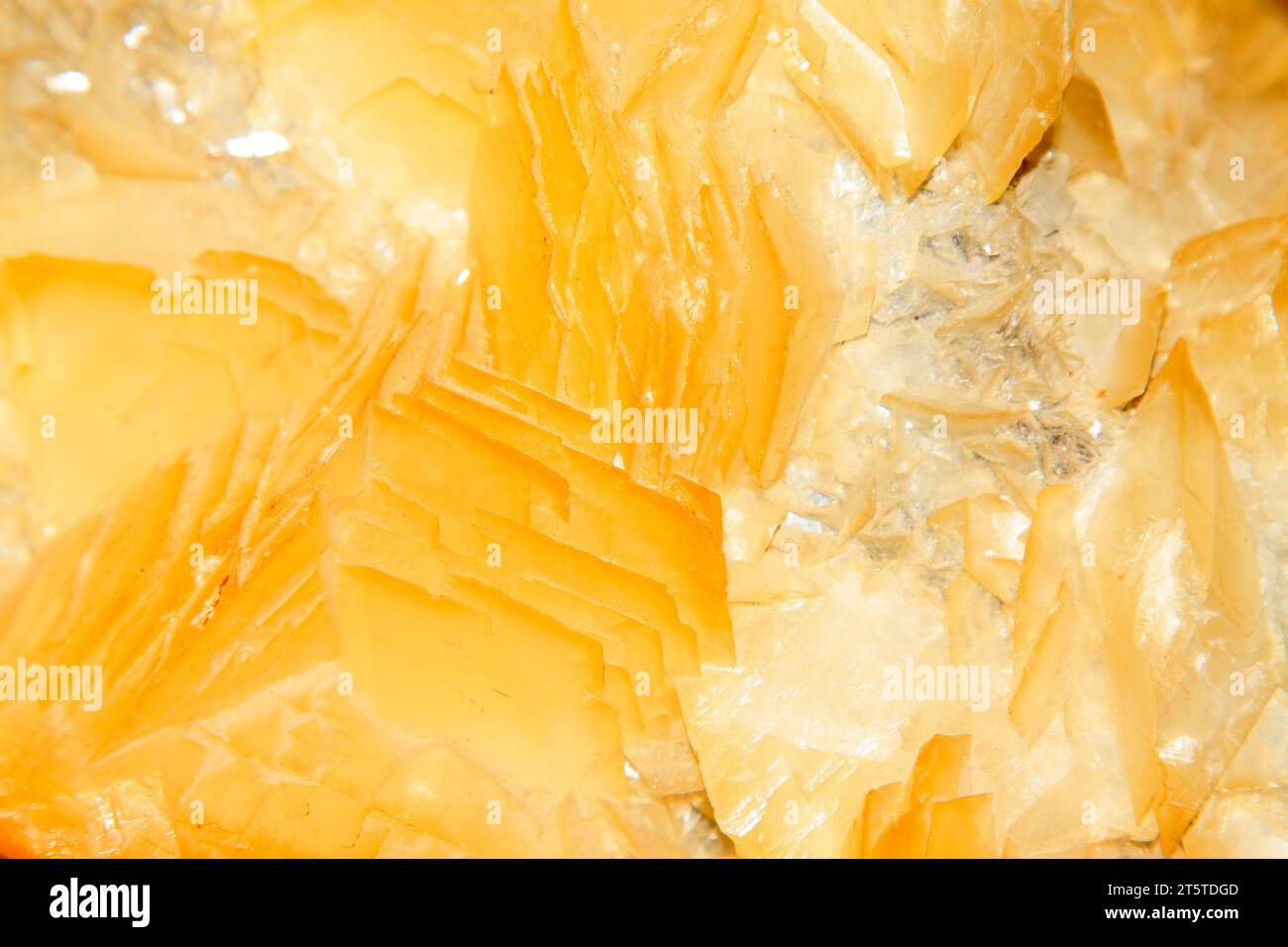 Crystal mineral surface texture, closeup of photo Stock Photo - Alamy