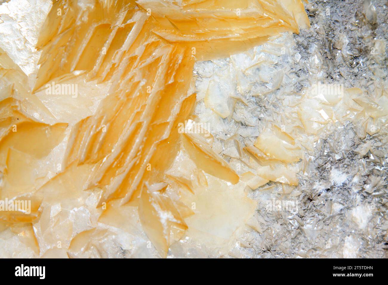 Crystal mineral surface texture, closeup of photo Stock Photo - Alamy