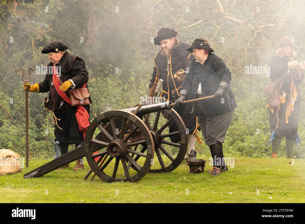 Historical reenactment of the Siege of Basing House, from the English ...