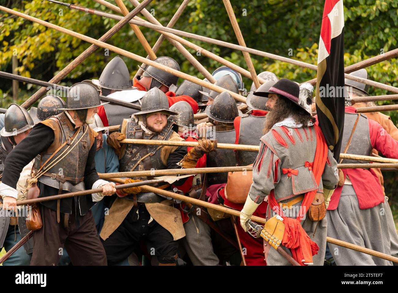 Historical reenactment of the Siege of Basing House, from the English ...
