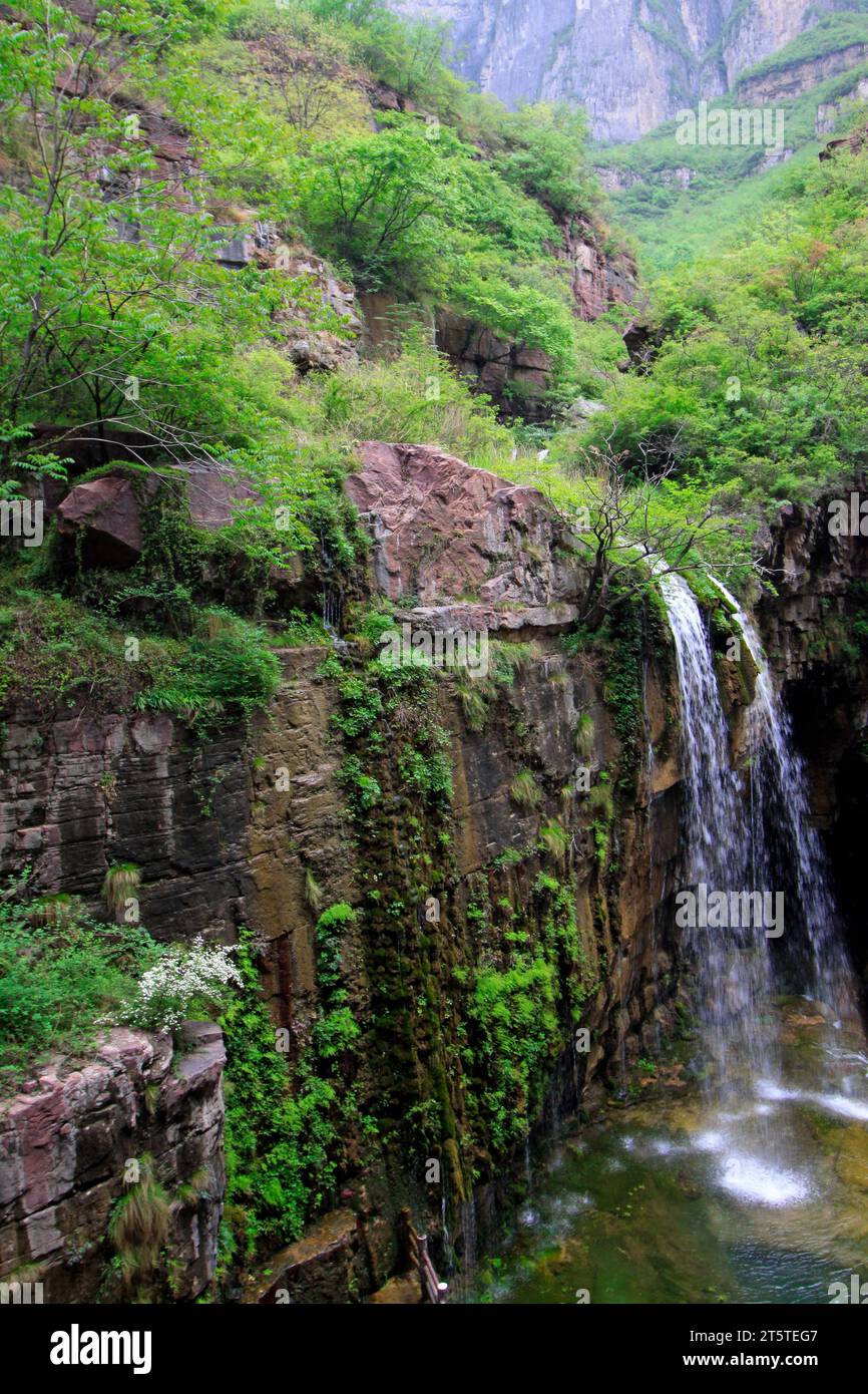 Yuntai mountain waterfall hi-res stock photography and images - Alamy