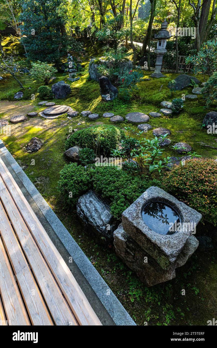 Shogaku-an - the main garden Haimen faces the main hall. It is a dry ...
