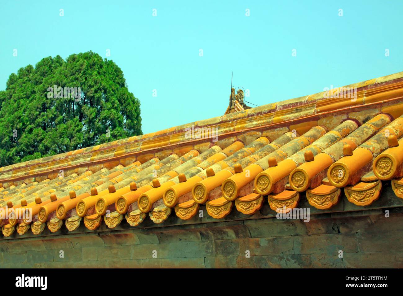 Glazed tile walls in a temples, closeup of photo Stock Photo - Alamy