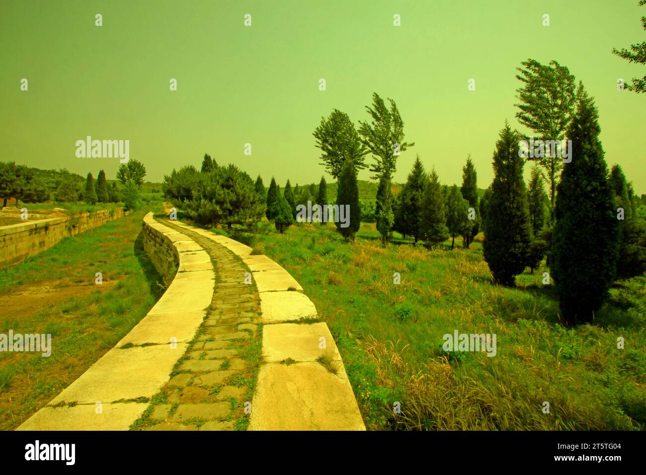 drought ancient canal, closeup of photo Stock Photo - Alamy