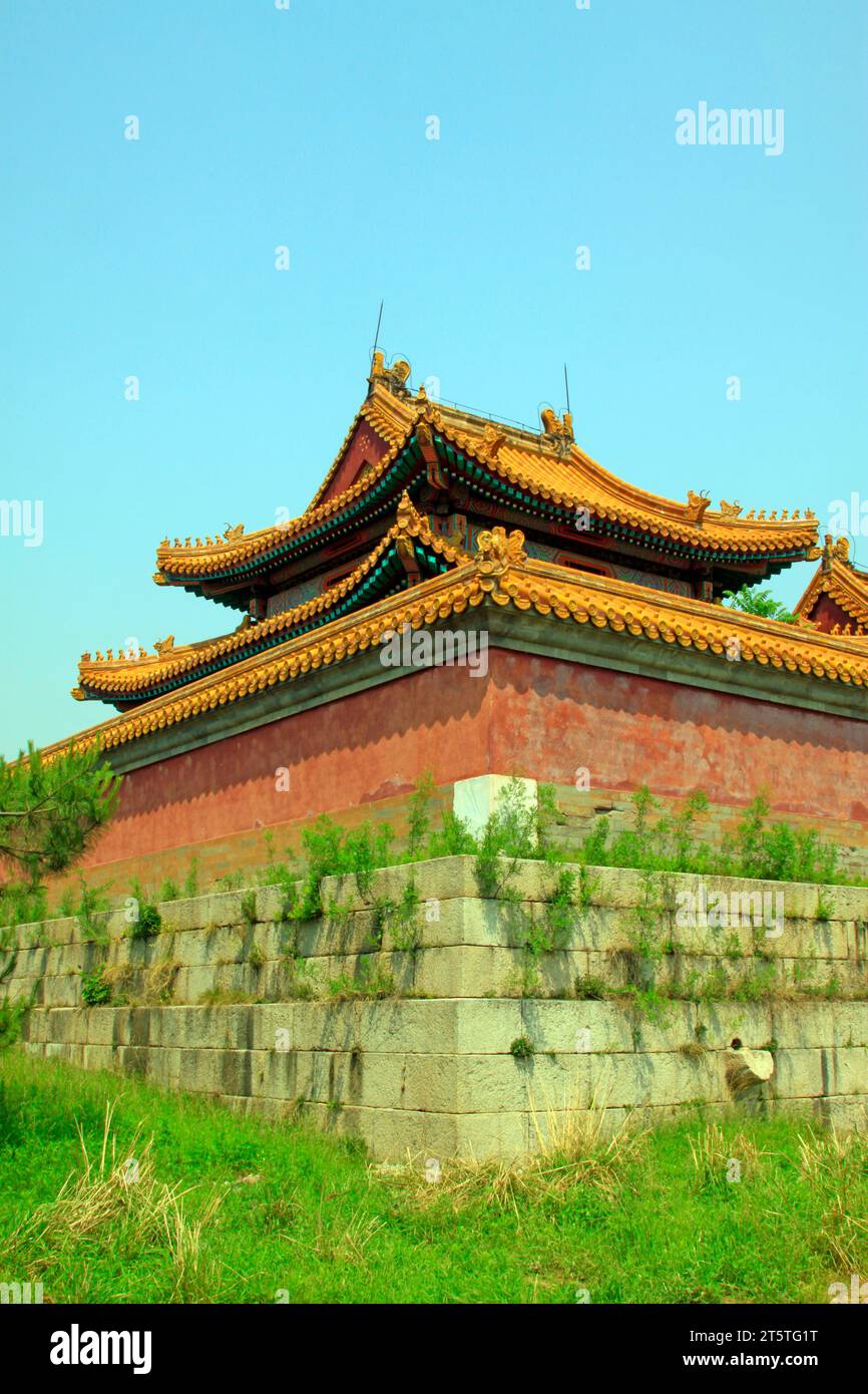 Chinese ancient architectural landscape in Eastern Royal Tombs of the ...