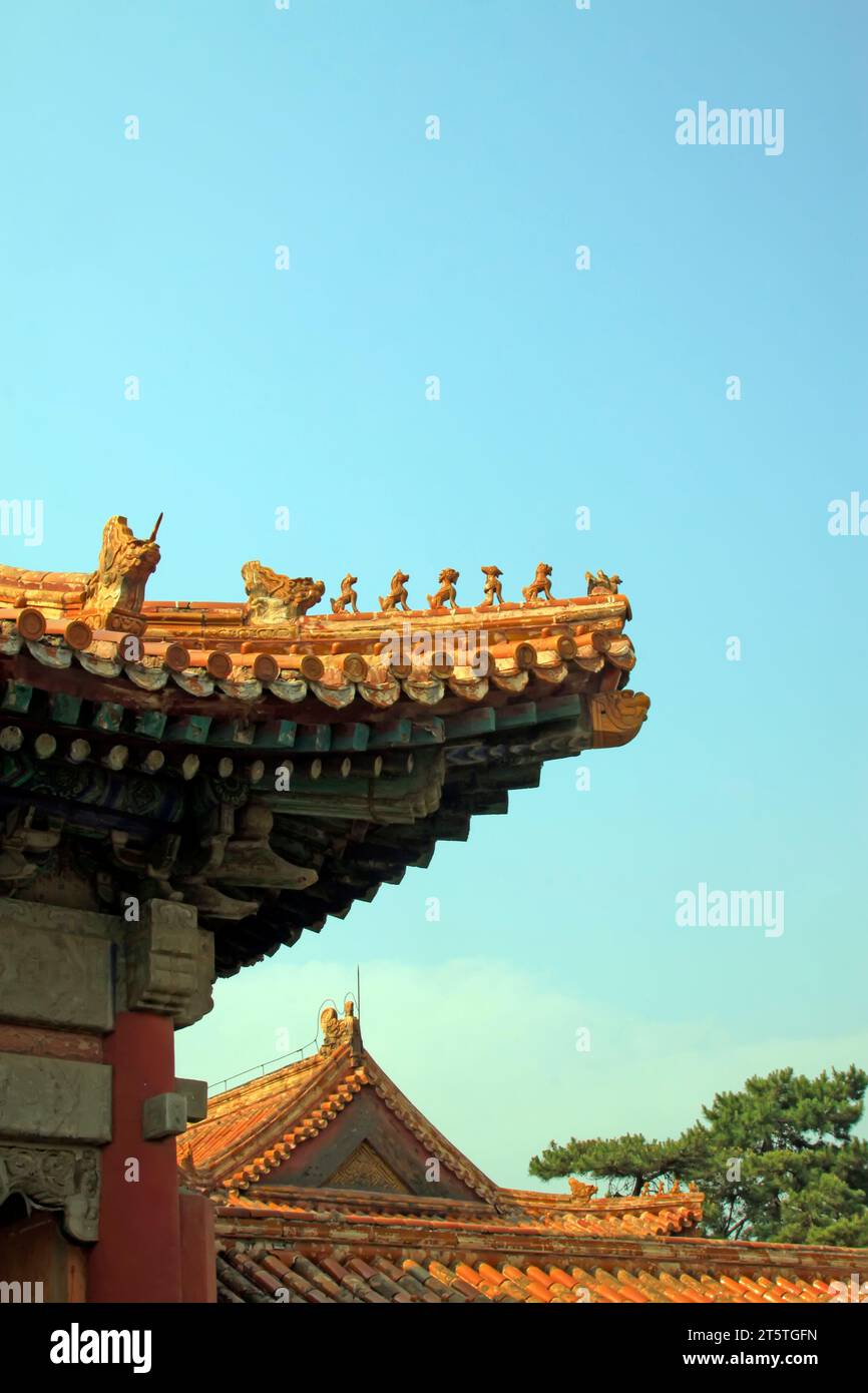 Chinese ancient architectural landscape, China Stock Photo - Alamy