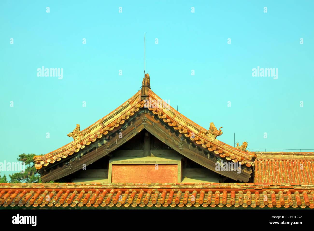 Chinese ancient architectural landscape, China Stock Photo - Alamy