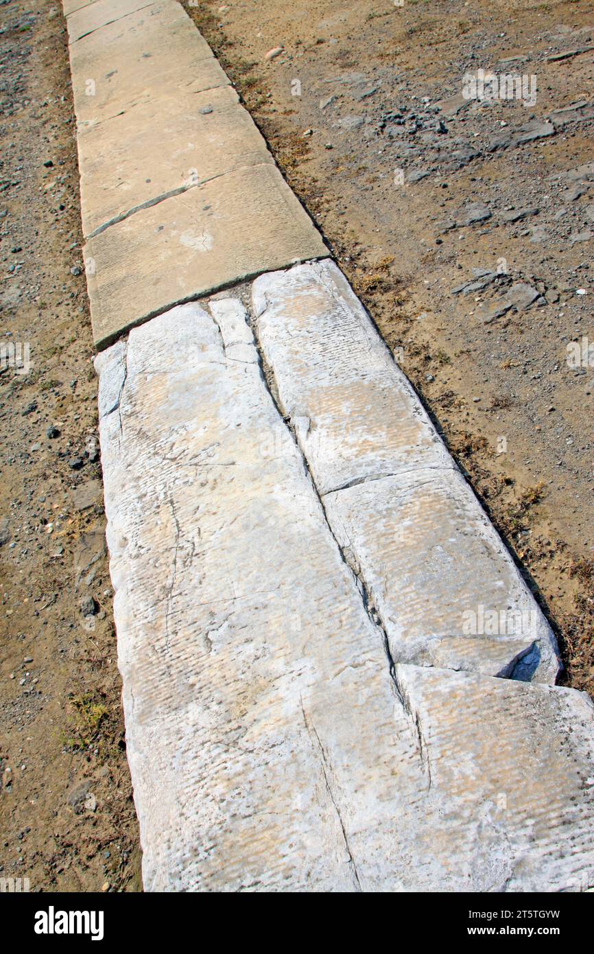 broken stone road Stock Photo - Alamy