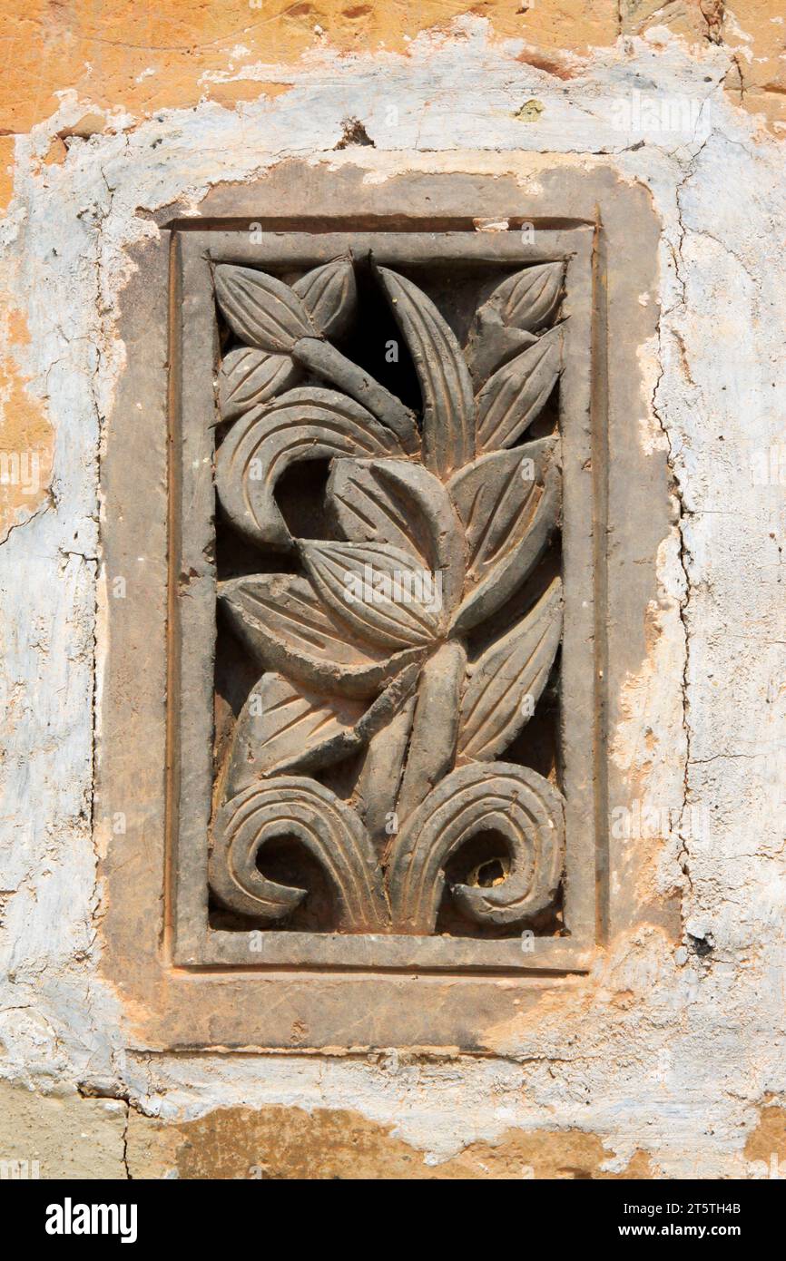 Wall decorative texture in ancient China Stock Photo - Alamy