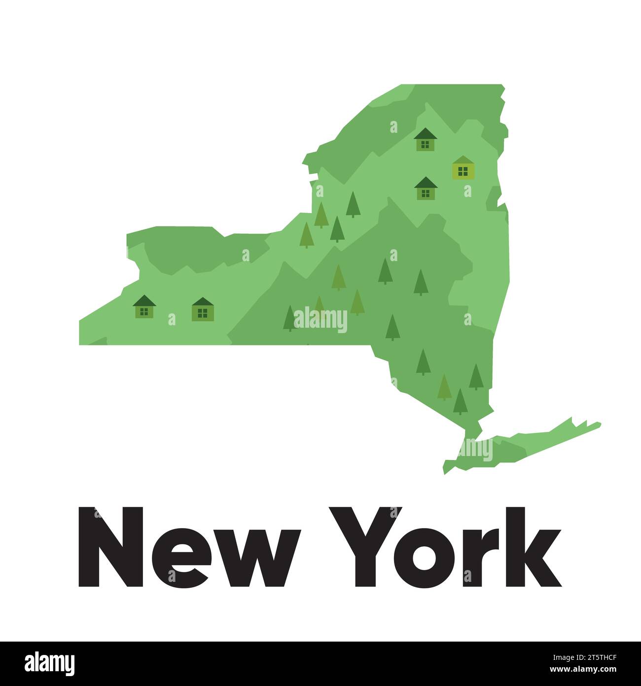 New york state forest Cut Out Stock Images & Pictures - Alamy