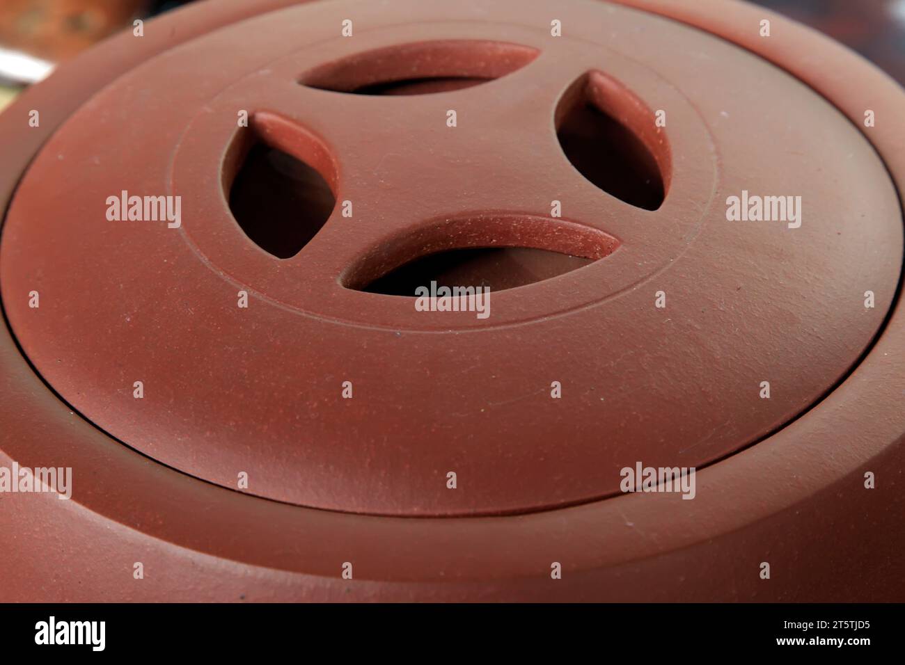 Purple sand pottery Stock Photo - Alamy