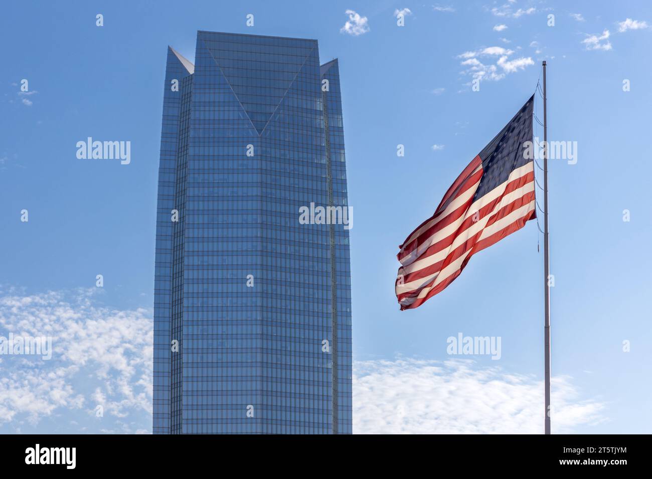 Oklahoma City, USA - October 25th, 2023: Devon Energy Center corporate ...