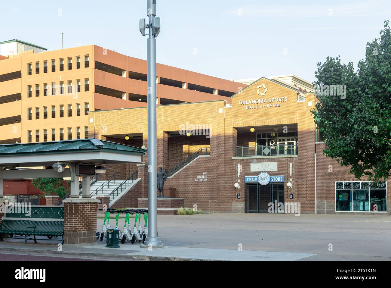 Oklahoma City, USA - October 25th, 2023: View of Oklahoma sports hall ...