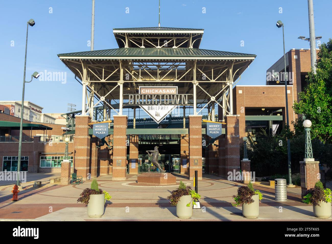 Oklahoma City, USA - October 25th, 2023: View of the Chickasaw ...