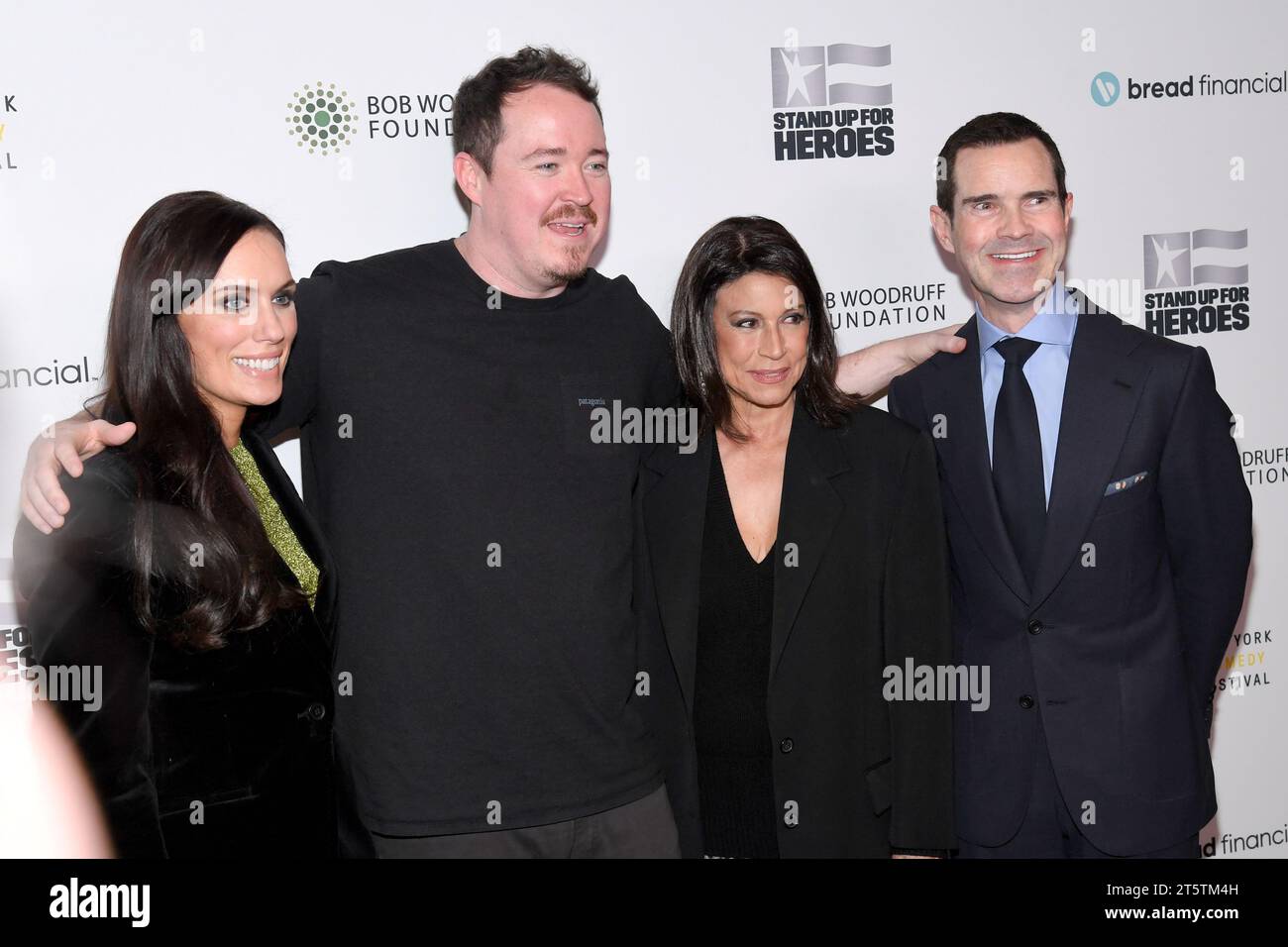 New York, USA. 06th Nov, 2023. Anne Marie Dougherty, Shane Gillis ...