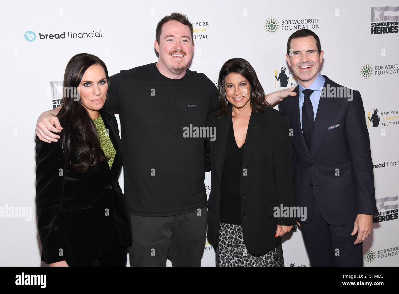New York, USA. 06th Nov, 2023. Anne Marie Dougherty, Shane Gillis ...
