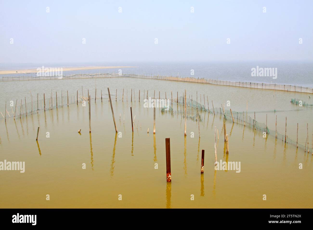 Posts and nets Stock Photo - Alamy