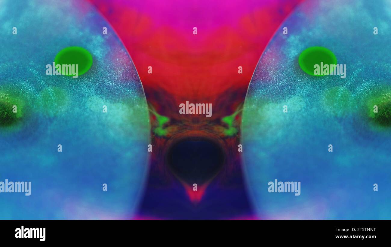 Ink drop bubbles flow defocused hi-res stock photography and images - Alamy