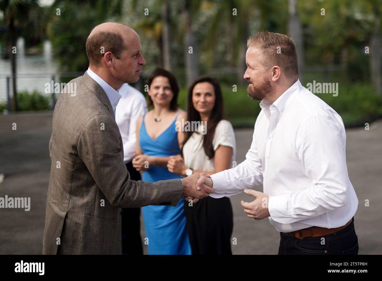 The Prince of Wales with Gunnlaugur Erlendsson, Founder and CEO of ENSO ...