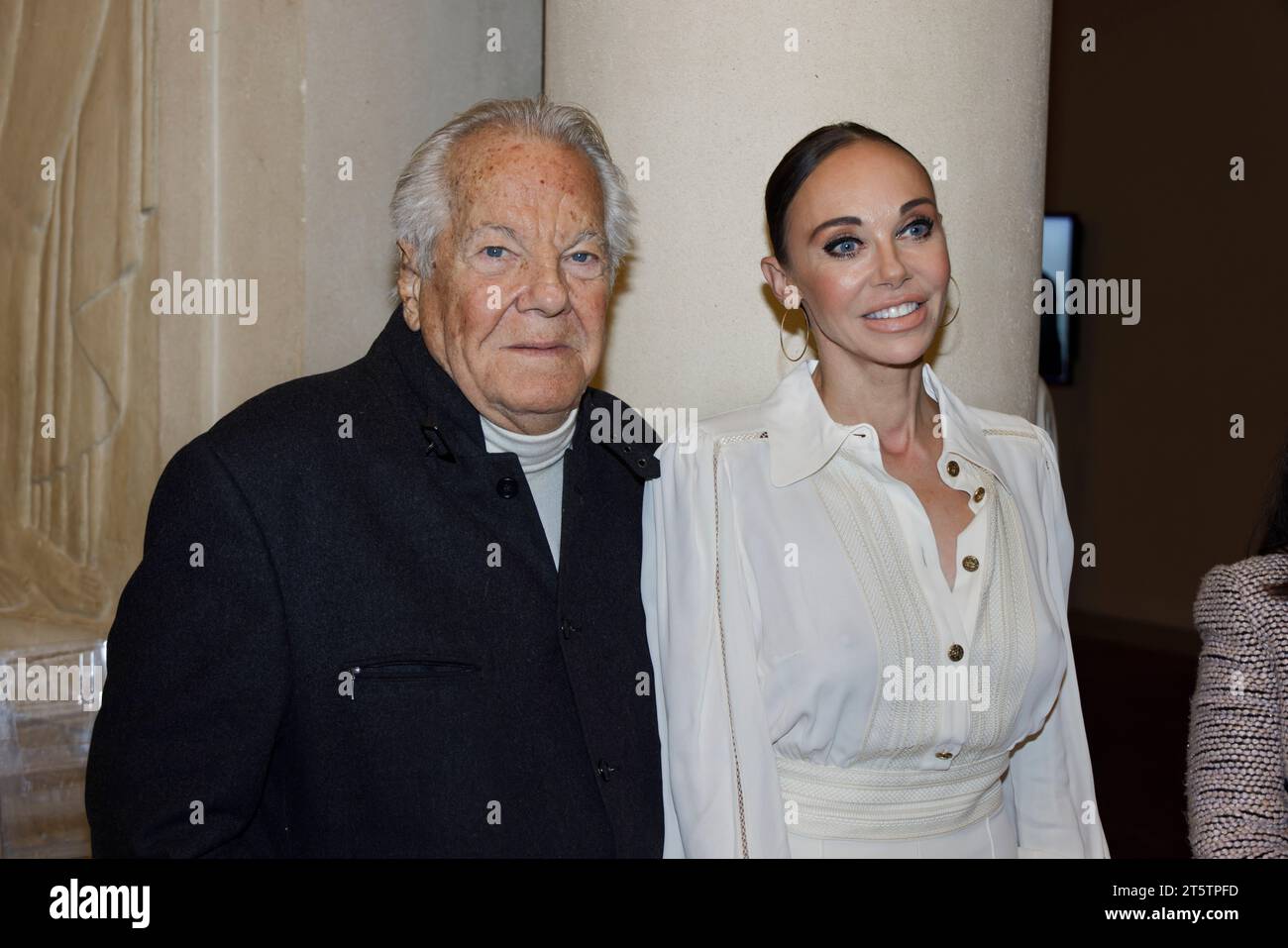 Paris, France. 6th Nov, 2023. Massimo Gargia and Alexandra Cardinale ...