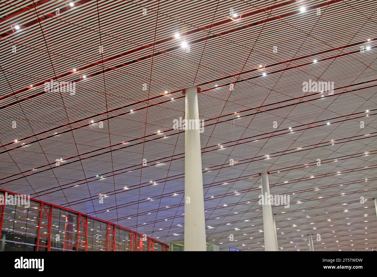 Ceiling and post Stock Photo - Alamy