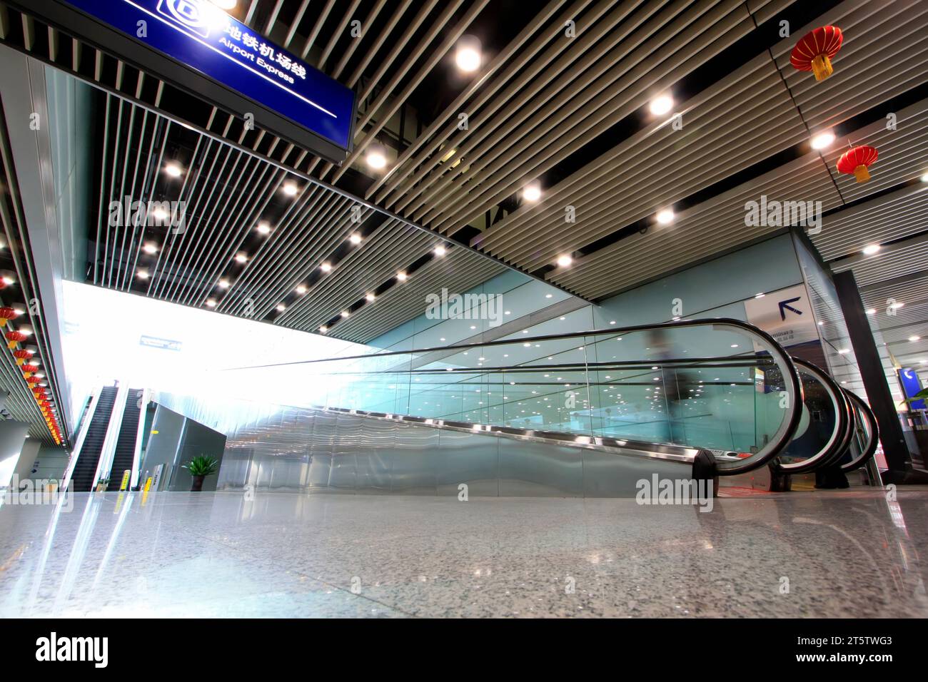 Beijing Capital International Airport T3 terminal glass elevator, China ...