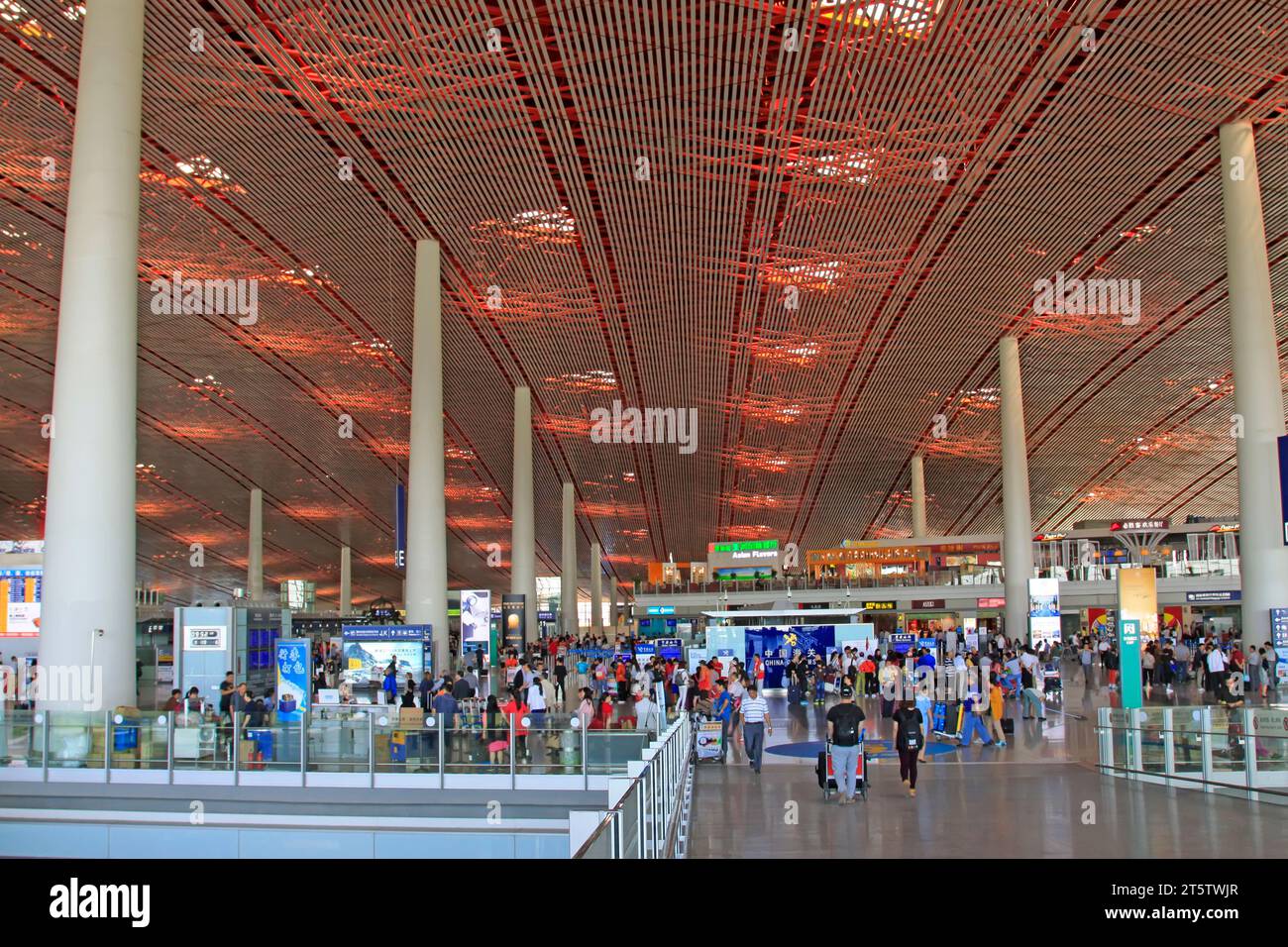 Beijing Capital International Airport T3 terminal lounge, China Stock ...