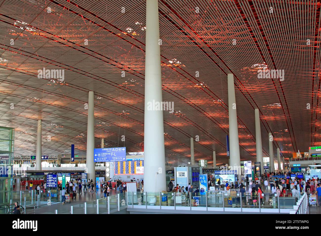 Beijing Capital International Airport T3 terminal lounge, China Stock ...