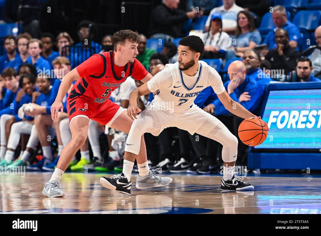 NOVEMBER 06, 2023: Saint Louis Billikens guard Michael Meadows Jr. (7 ...