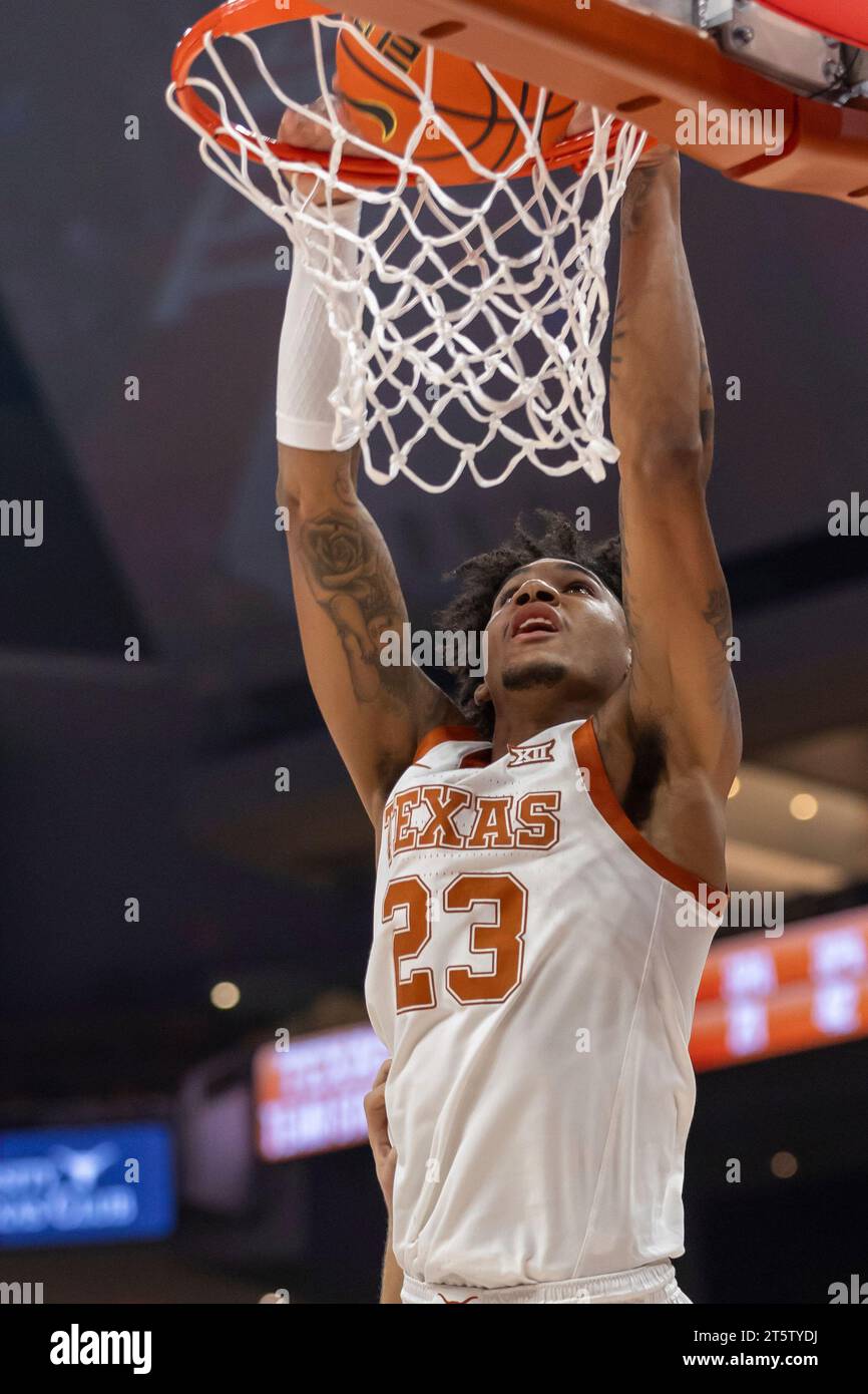 AUSTIN, TX - NOVEMBER 06: Texas Longhorns forward Dillon Mitchell (23 ...