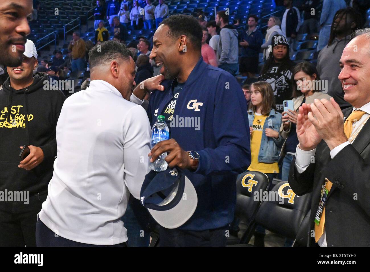 ATLANTA, GA – NOVEMBER 06: Georgia Tech head coach Damon Stoudamire is ...