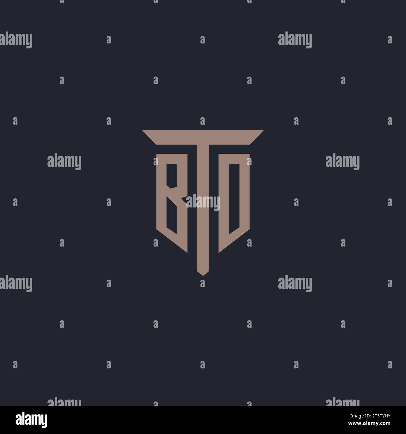 Bo logo vector vectors hi-res stock photography and images - Alamy