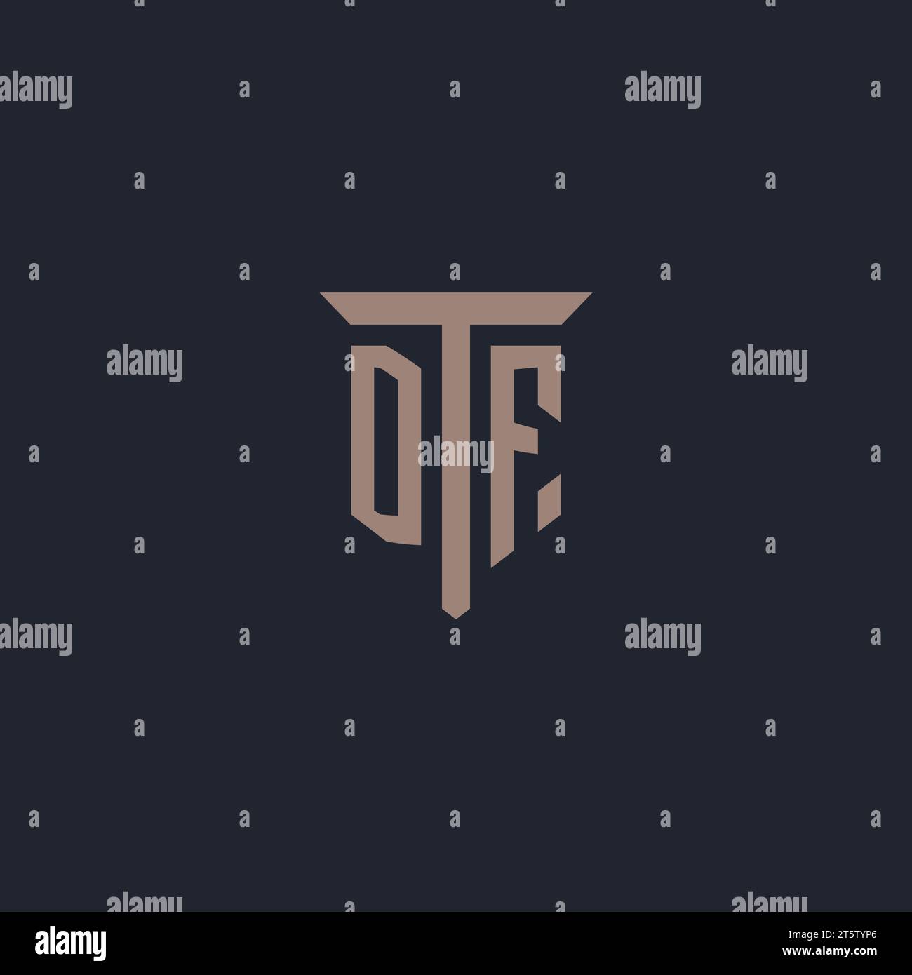 Df logo vector vectors hi-res stock photography and images - Alamy