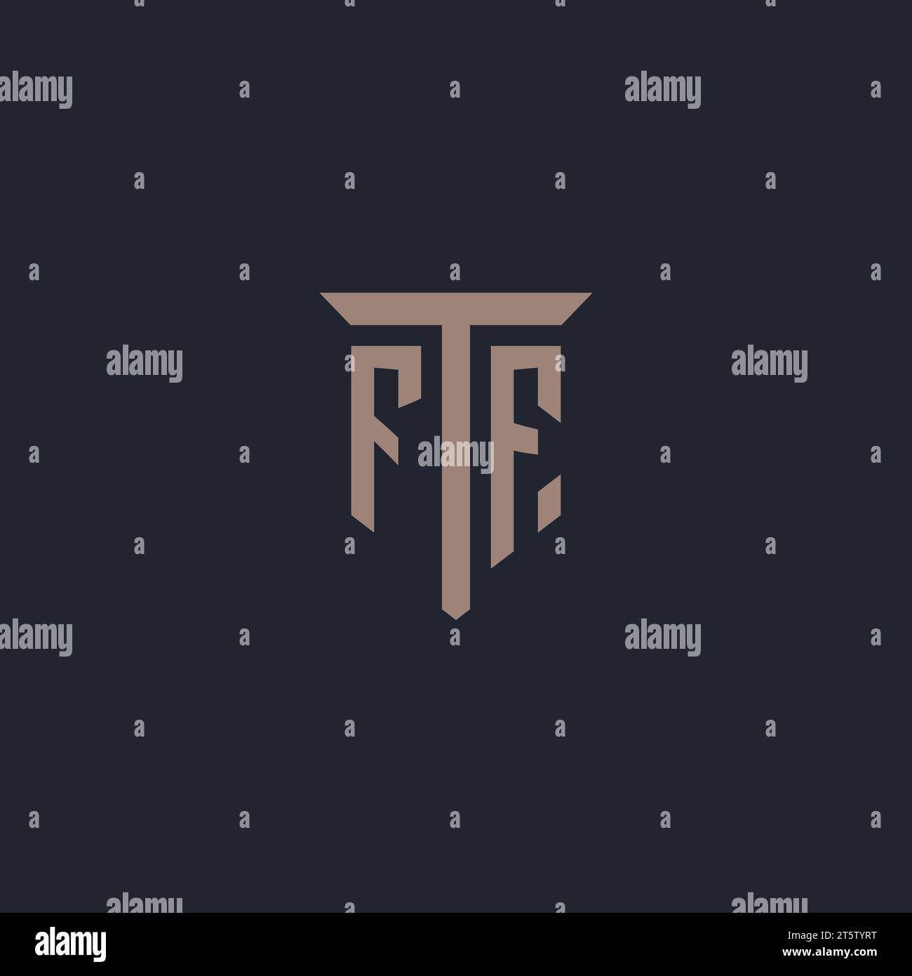 Ff vector logo Stock Vector Images - Alamy
