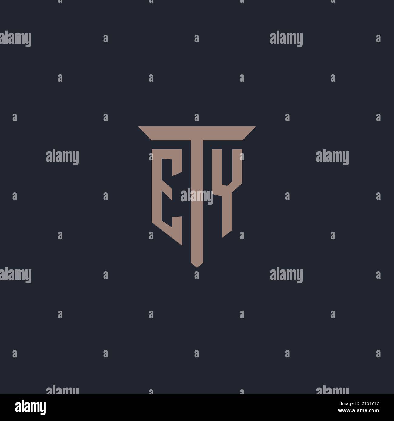 EY initial logo monogram with pillar icon design vector Stock Vector Image & Art - Alamy