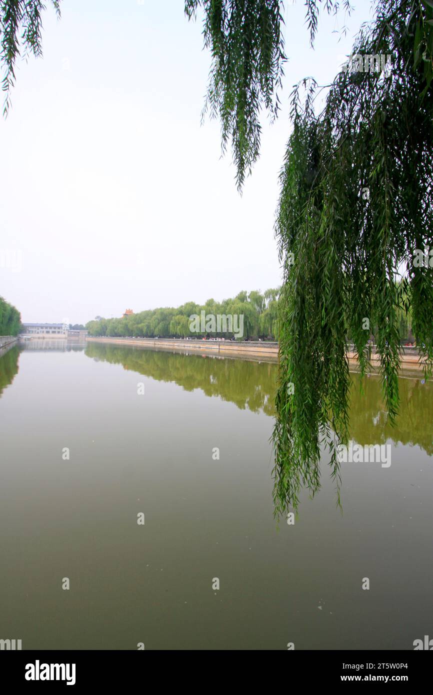 Imperial Palace River, Beijing Stock Photo - Alamy