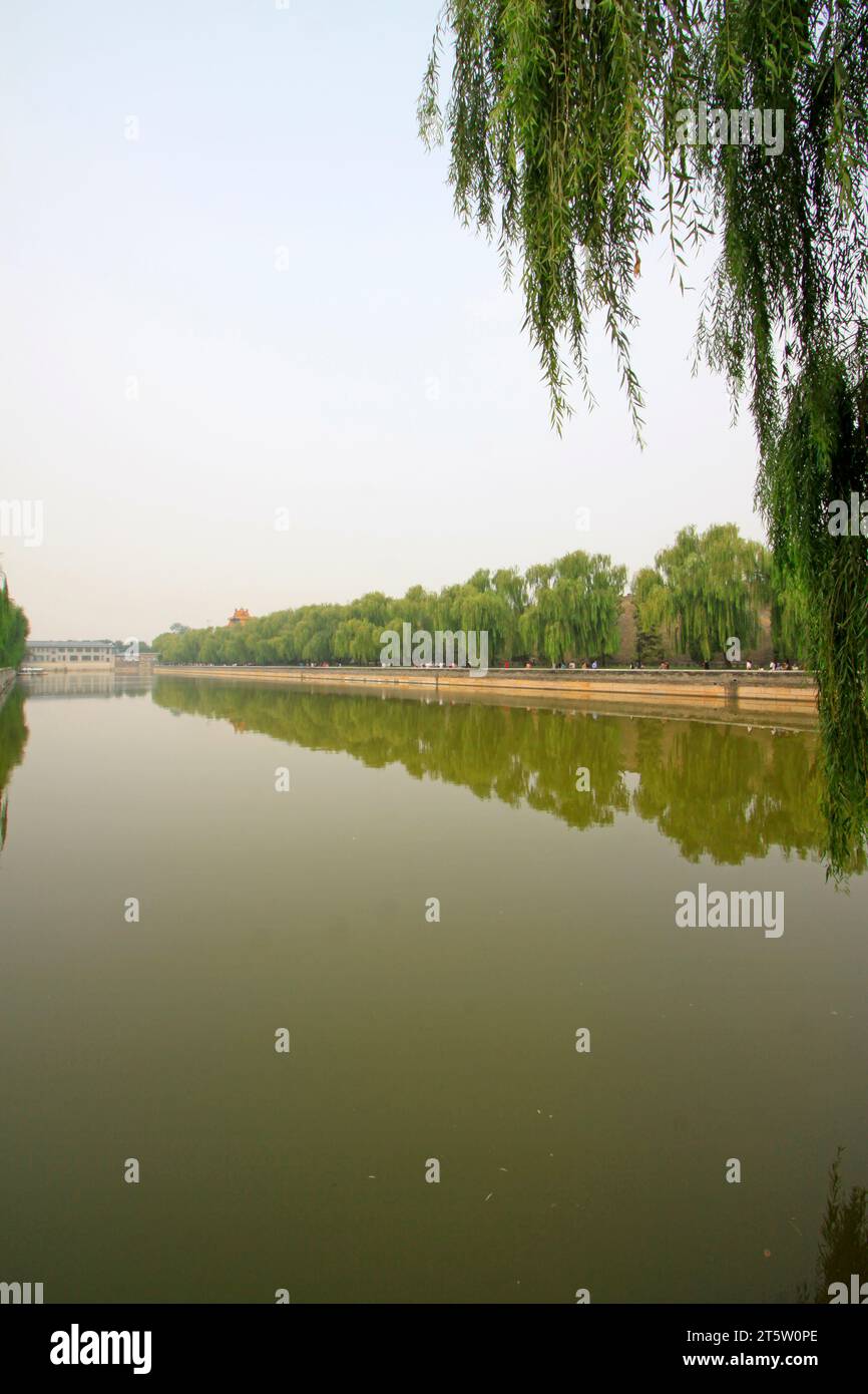 Imperial Palace River, Beijing Stock Photo - Alamy
