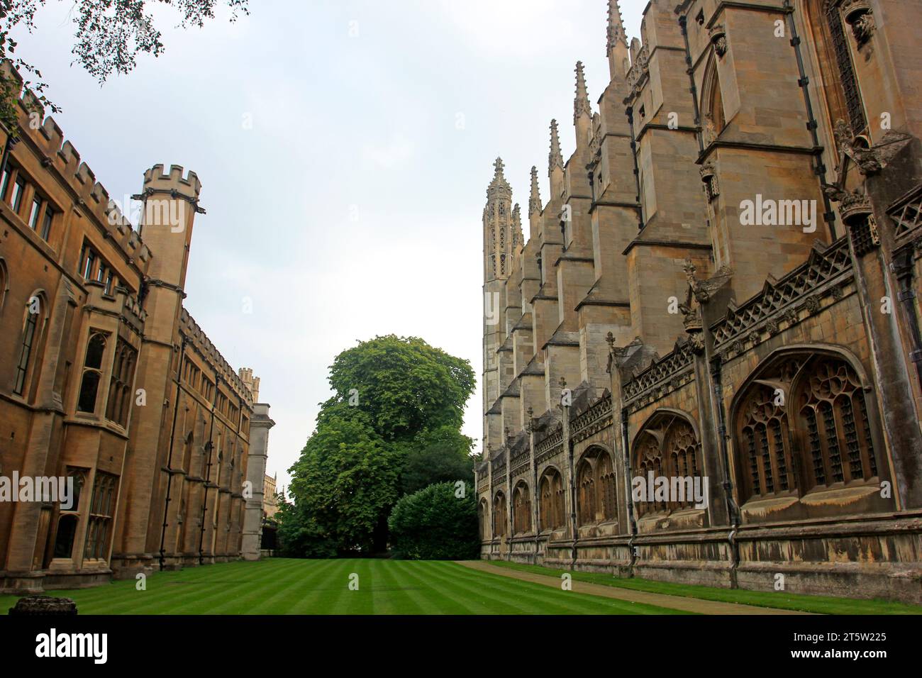 Cambridge building scenery, England Stock Photo - Alamy