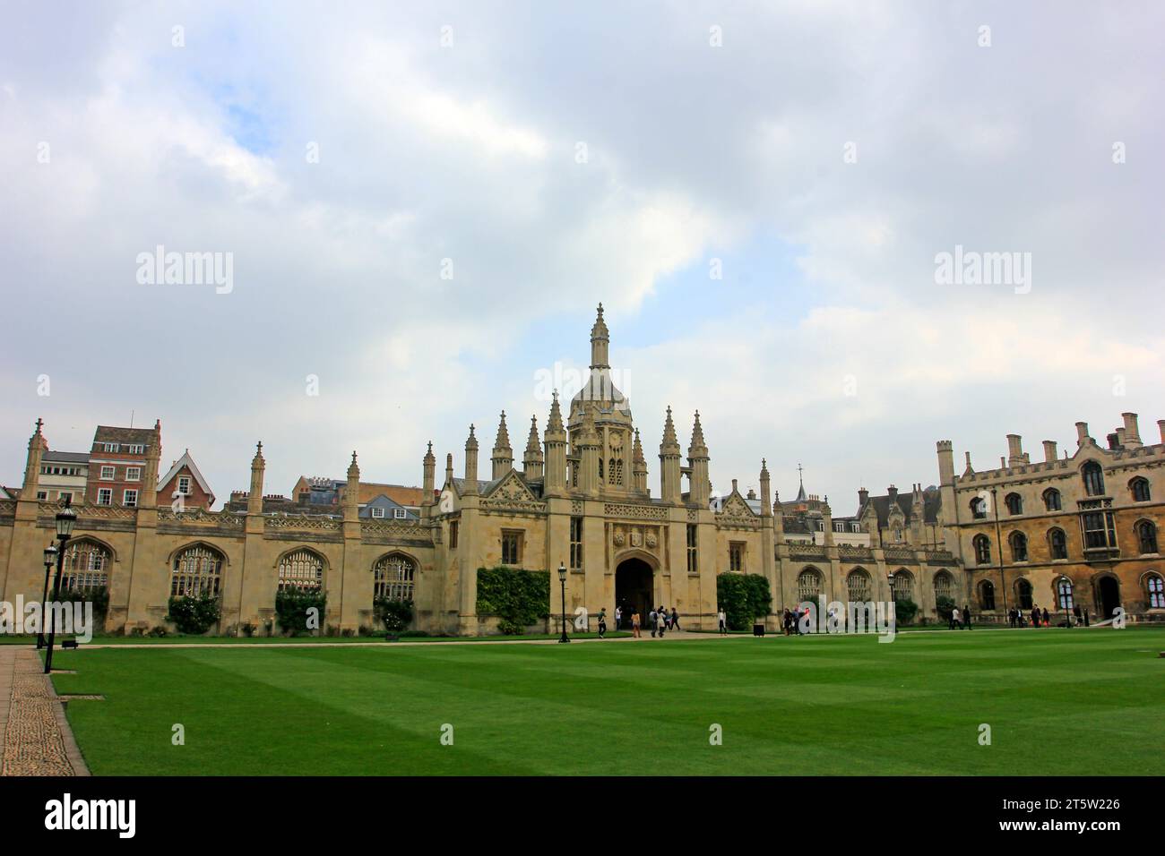 Cambridge building scenery, England Stock Photo - Alamy