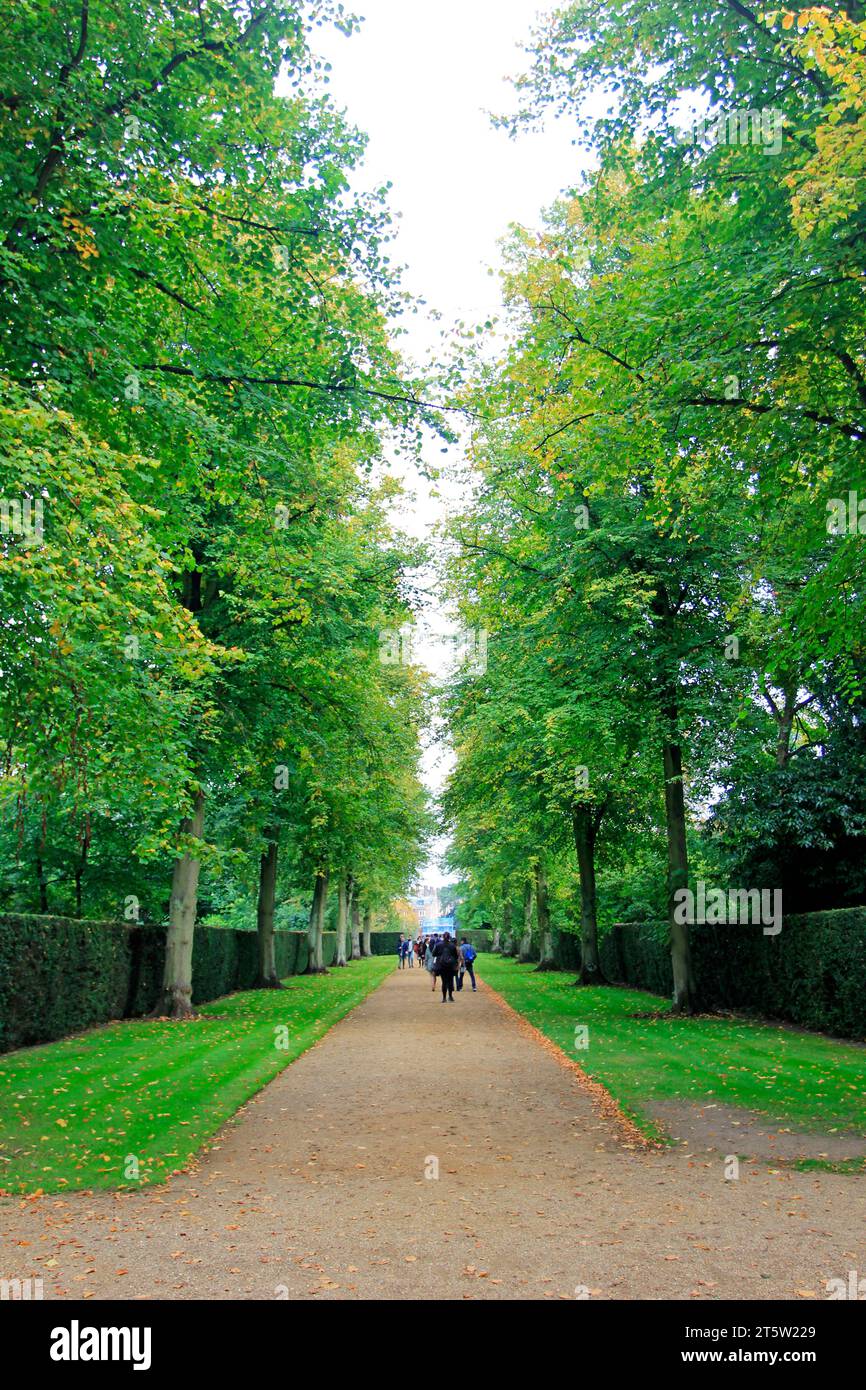 park path in Cambridge, England Stock Photo - Alamy