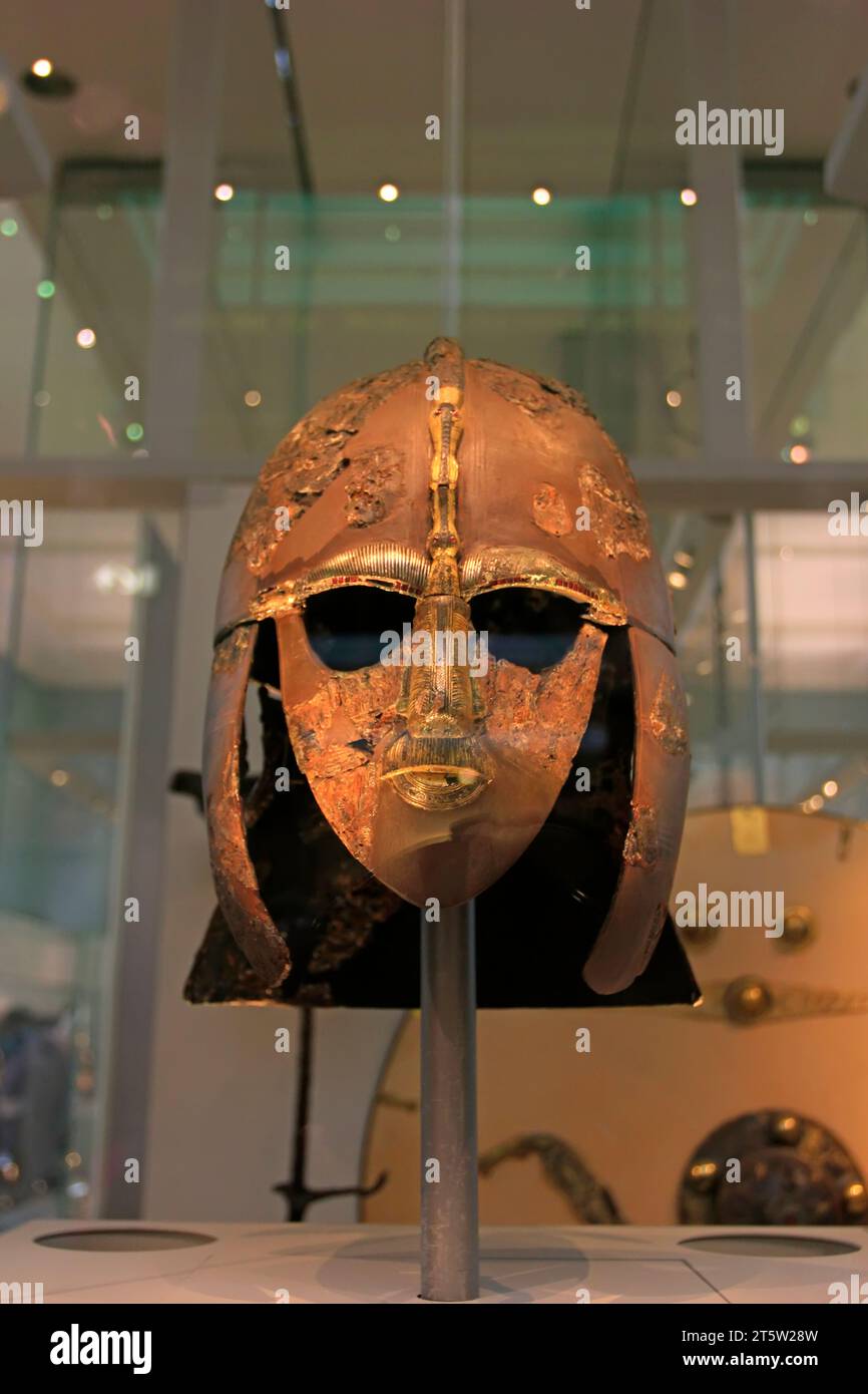 British museum helmet hi-res stock photography and images - Alamy