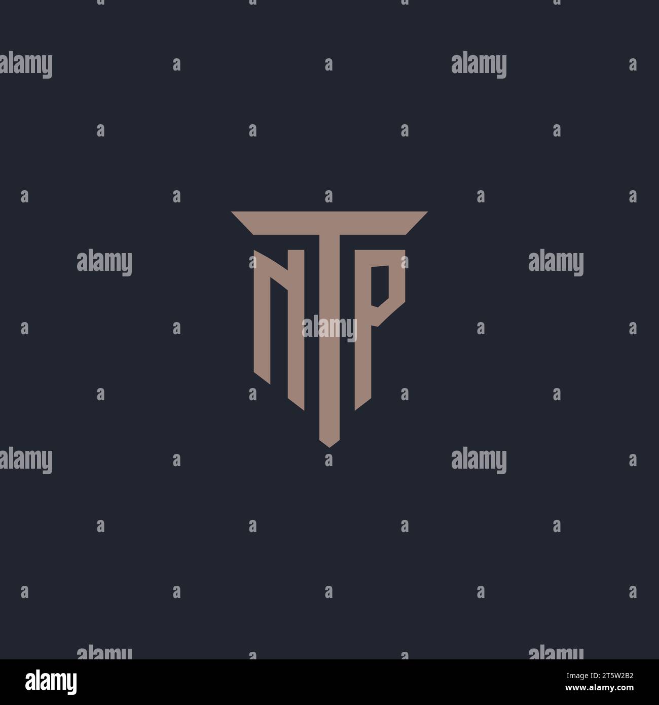 Np logo vector vectors hi-res stock photography and images - Alamy