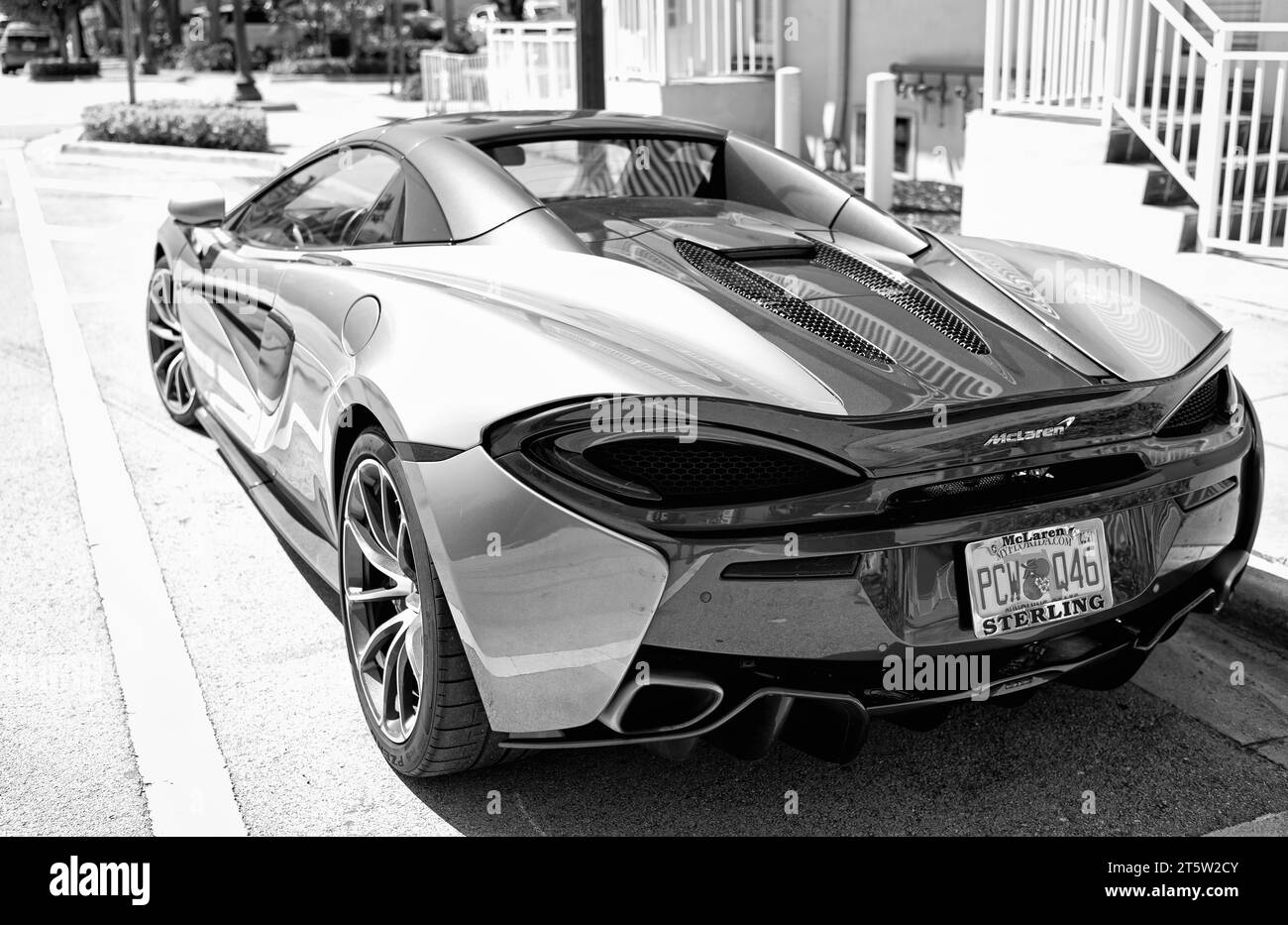 Los Angeles, California USA - April 13, 2021: McLaren Automotive ...