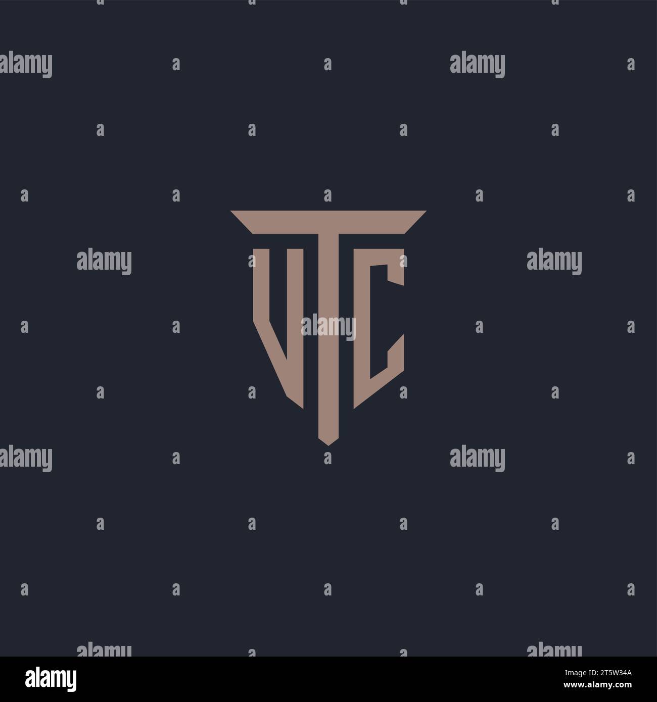 Vc logo design hi-res stock photography and images - Alamy