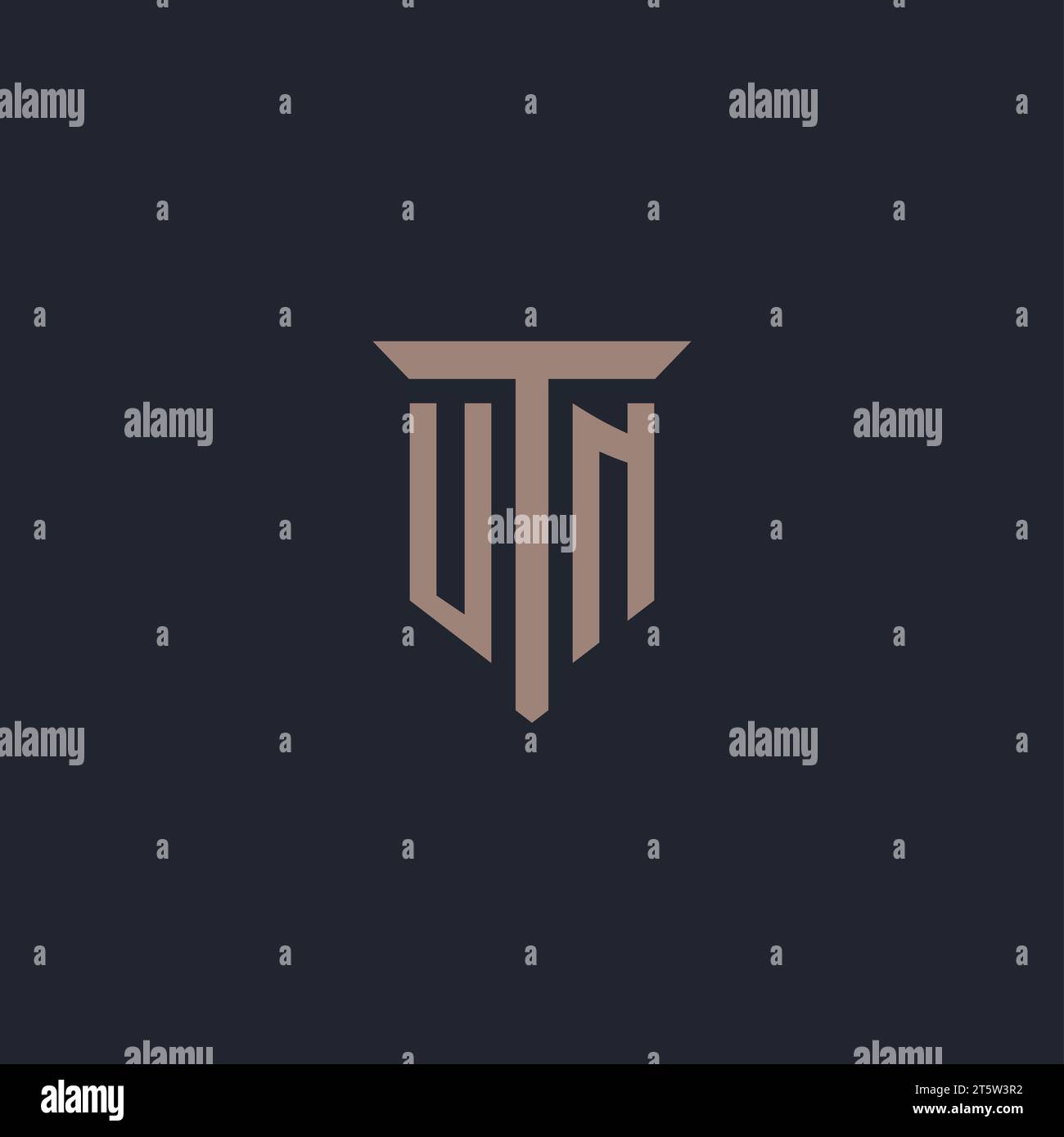 Un logo vector vectors Stock Vector Images - Alamy