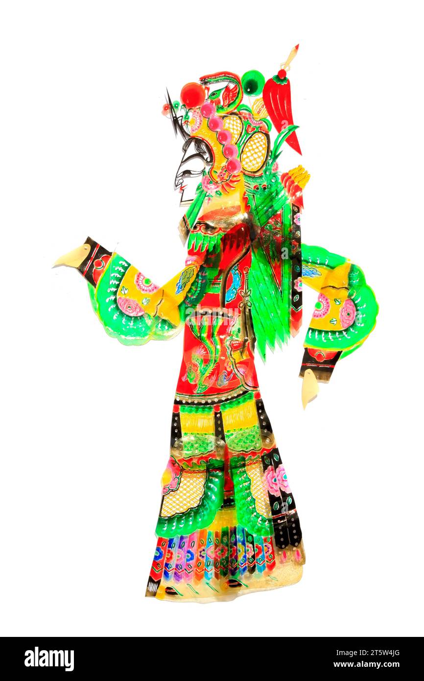 Chinese shadow puppets prop Stock Photo - Alamy