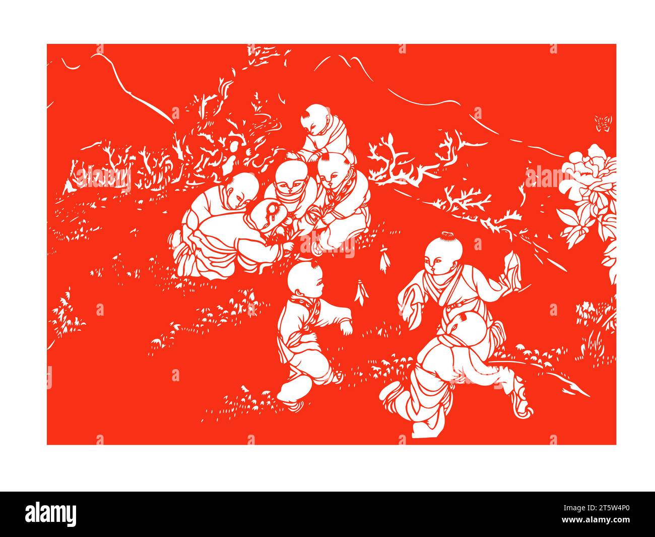 Chinese paper cut work hi-res stock photography and images - Alamy