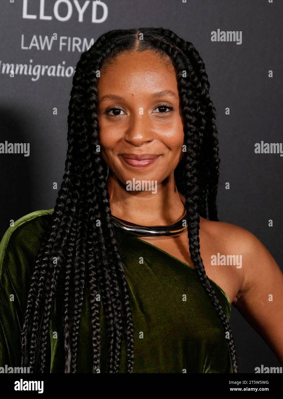 Nabiya Be poses at a screening of the film "Pictures of Ghosts" at the ...